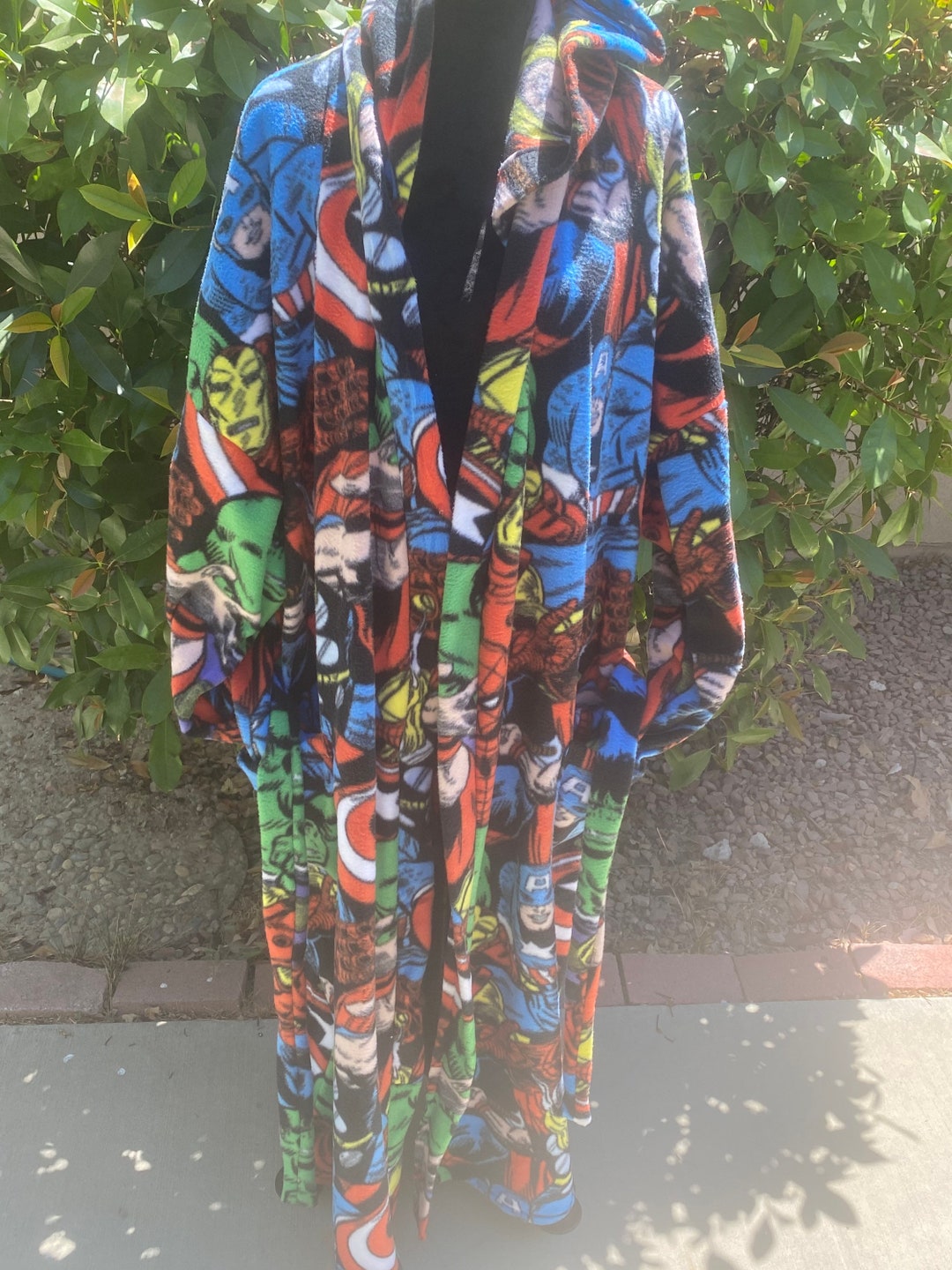 Hooded Unisex Adult Marvel Cosmic Robe - Etsy