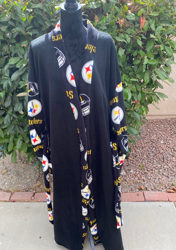 Steelers Black Robe | Etsy