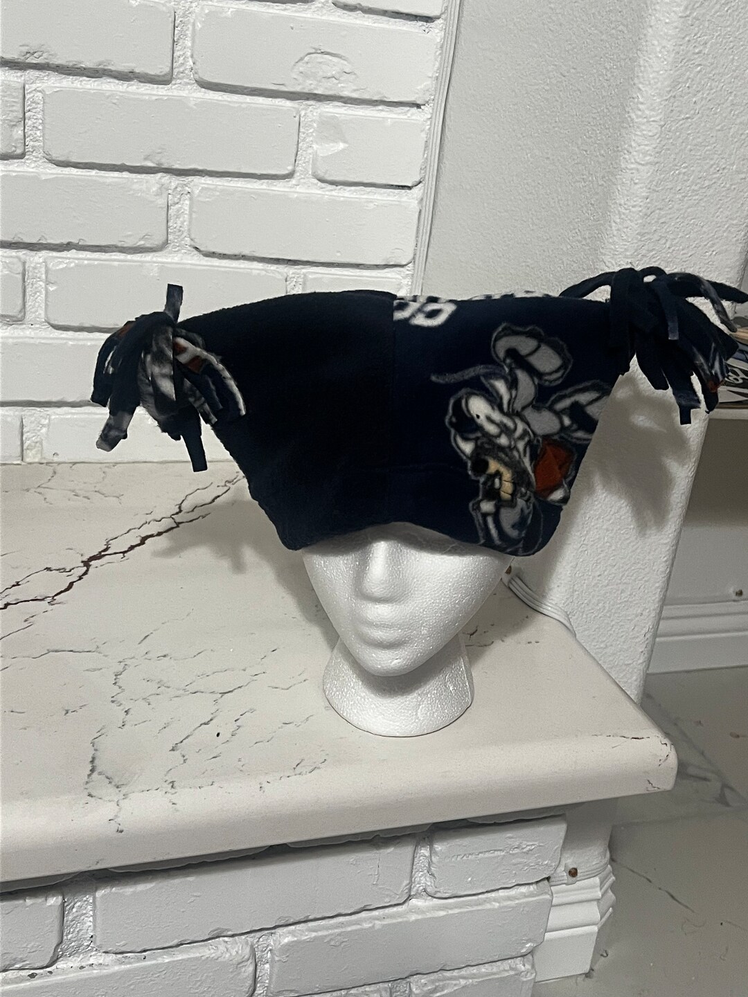 Kids, Cowboys Mickey Mouse Fleece Hat With Fringe - Etsy