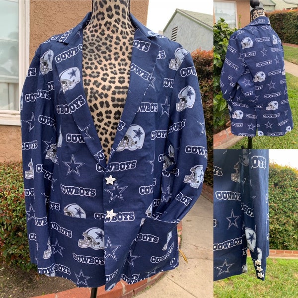 Dallas Cowboy Suit Jacket - Etsy