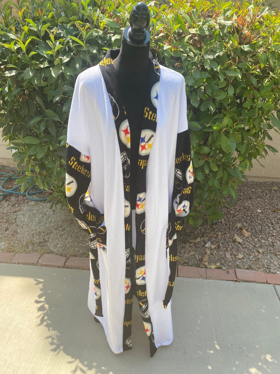 Steelers White Robe - Etsy