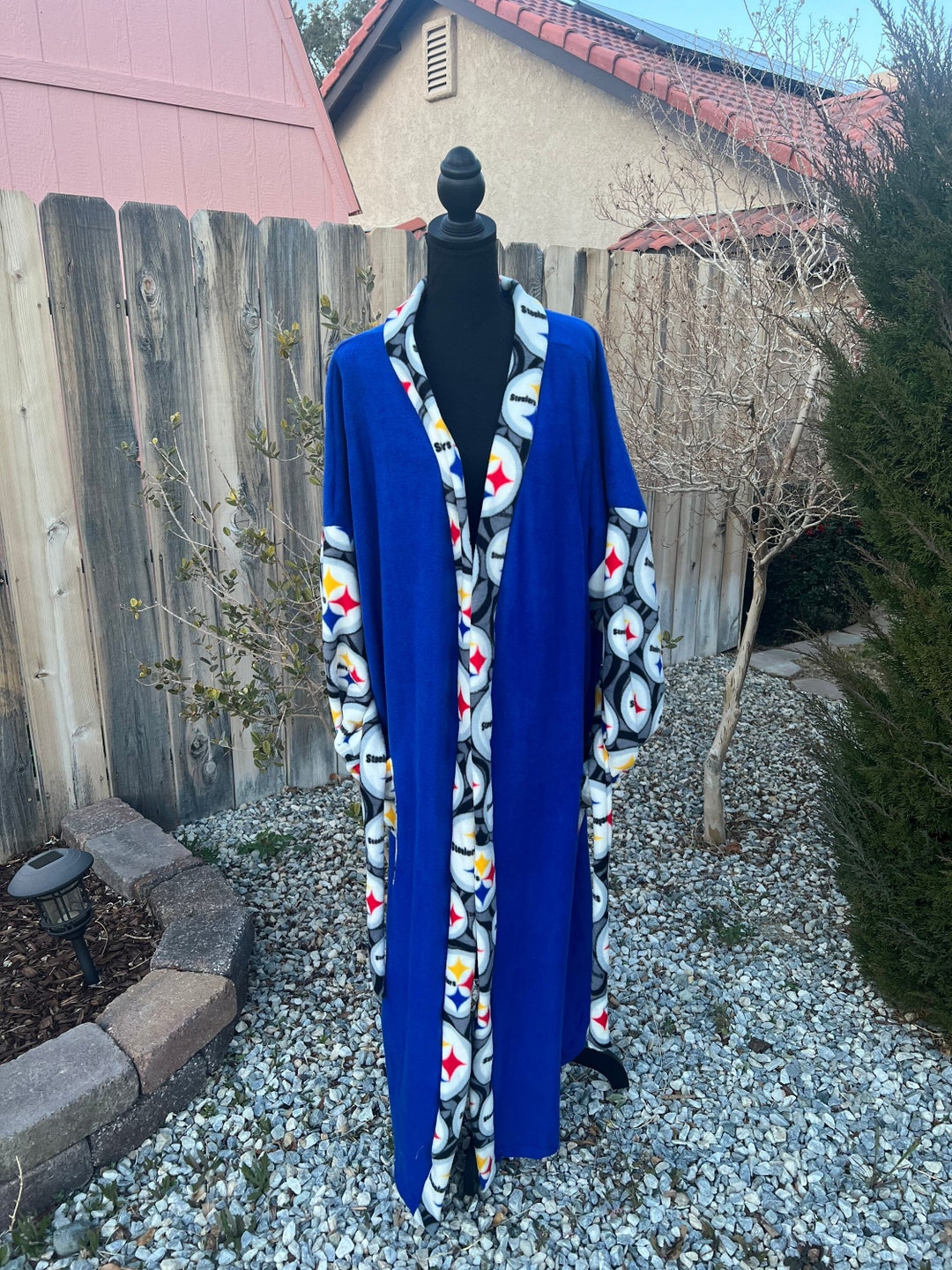 Steeler Royal Blue Robe - Etsy