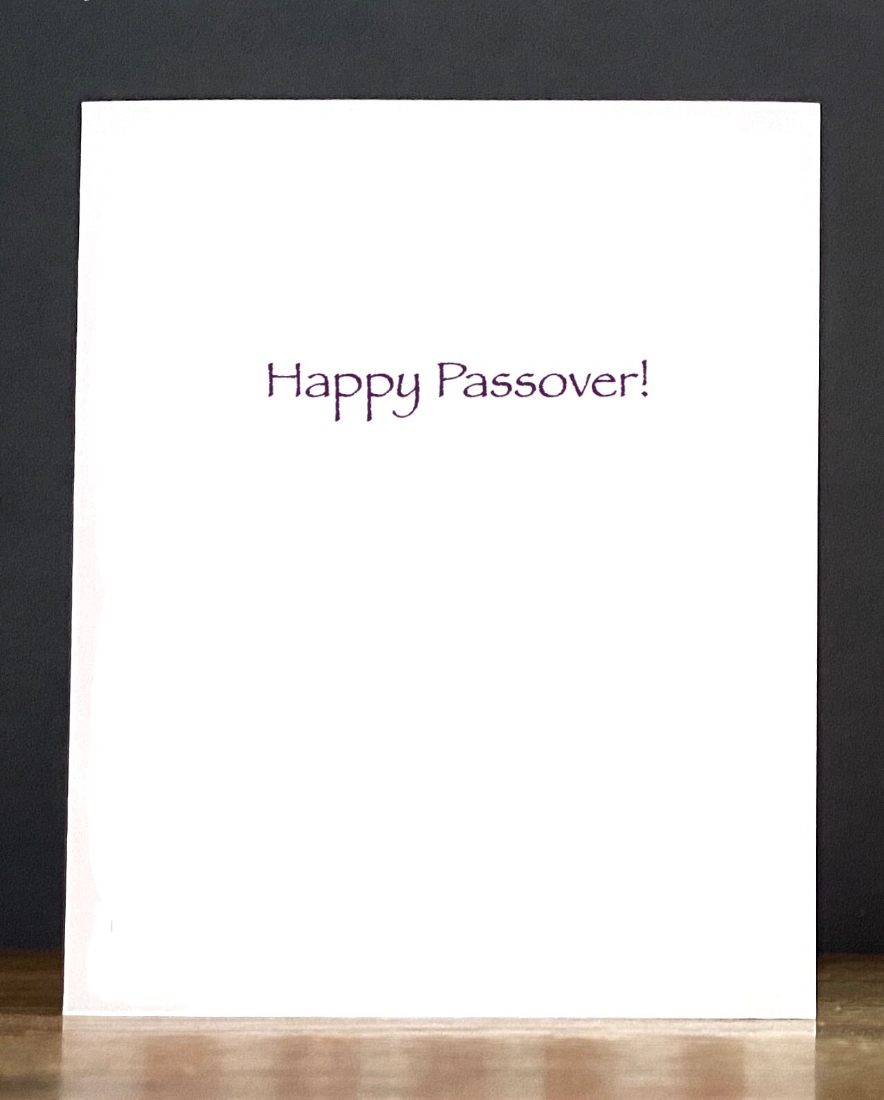Passover Greeting Card: Hiding the Afikomen - Etsy
