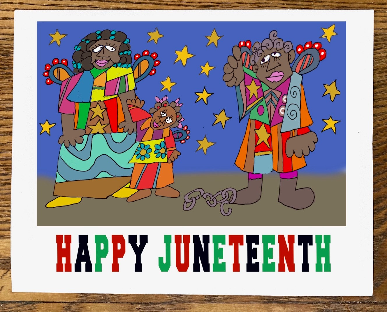 Juneteenth Card: Happy Juneteenth - Etsy