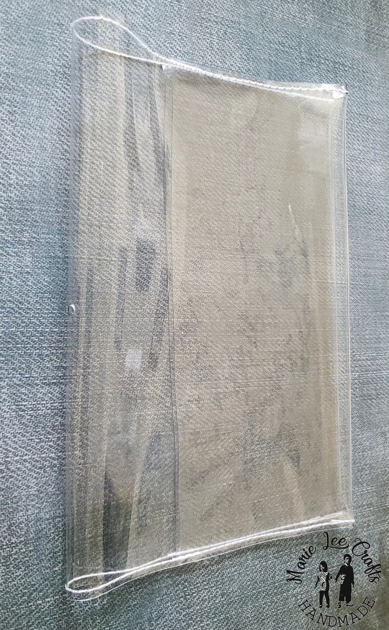 Clear Vinyl Cover Add-on for Marieleecrafts Fabric Notebooks - Etsy