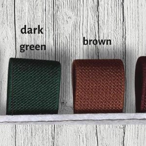 Notebook Cover Pen Loop Add-on: 1" Elastic, Multiple Colors, Sewed to ...