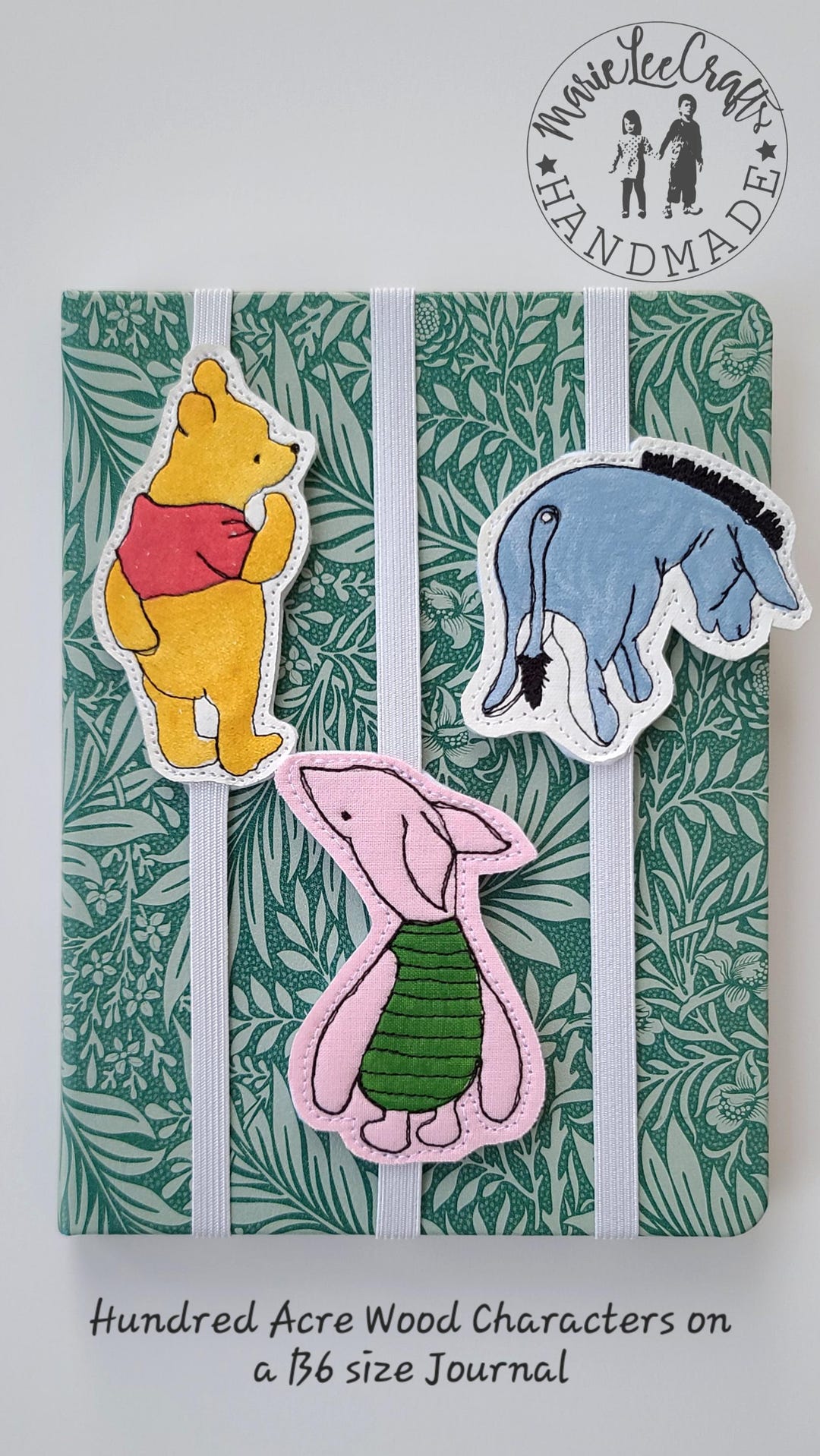 Winnie the Pooh, Piglet, Eeyore Hand Painted Free Embroidery Fabric ...