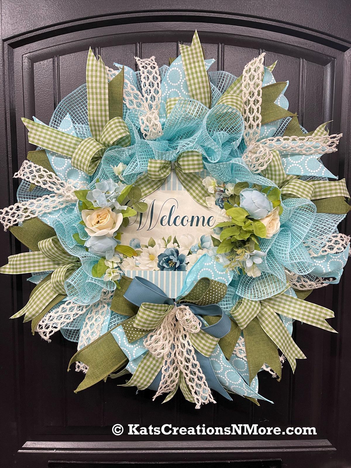 Wreath Making Back to Basics Virtual Class, How to Make Deco Mesh ...