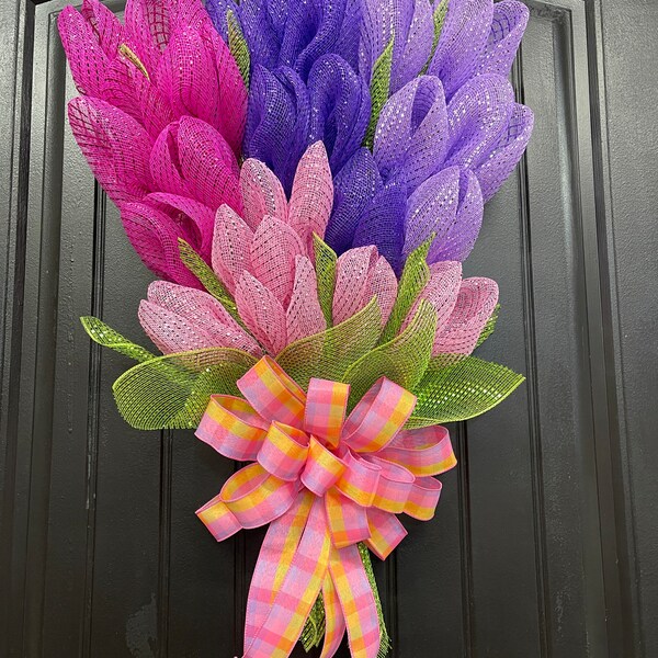 Mesh Door Wreath - Etsy