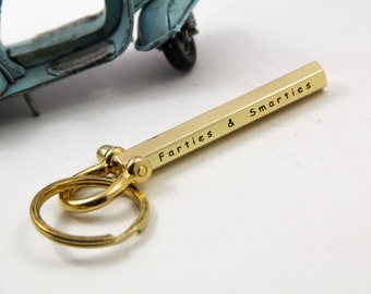 Mens keychain | Etsy