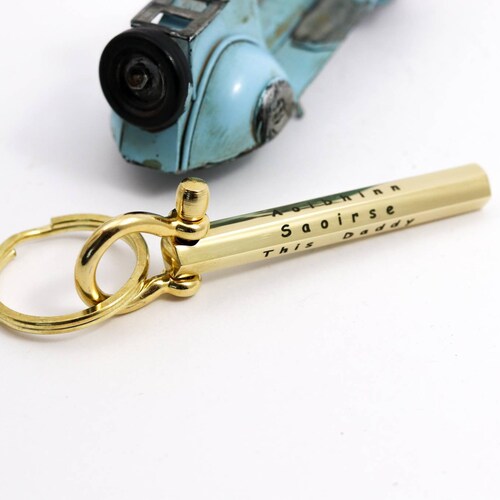 Personalized Rectangle Keychain Custom Engraved Keyring - Etsy