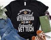 Behind Every Successful Veterinarian is an Exhausted Vet Tech - Etsy