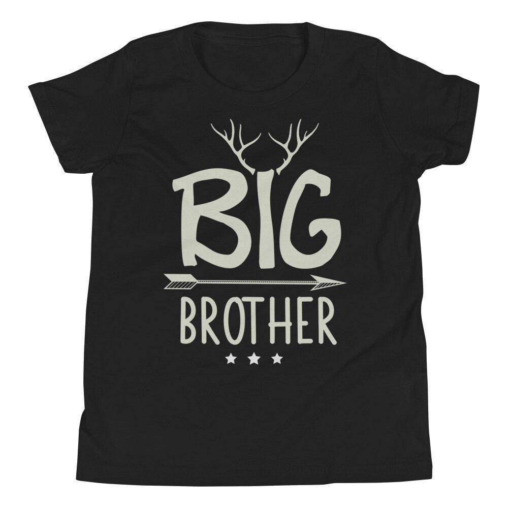Big Brother Cute Family and Sibling Antler Hunting Shirt - Etsy
