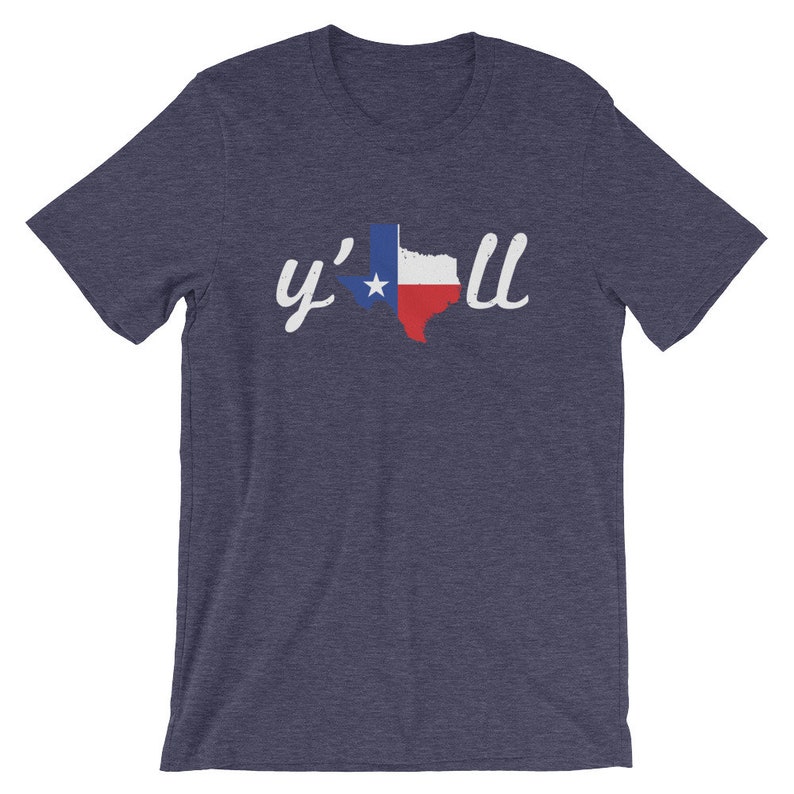 Y'all Texas Cute State Flag Southern Drawl - Etsy