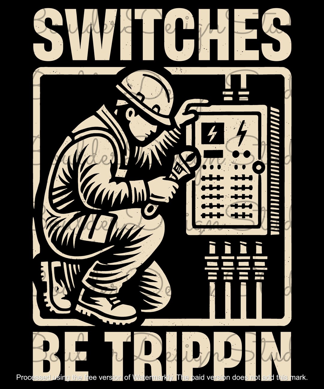 Switches Be Trippin Distressed PNG | Electrical Engineers | Electricity ...