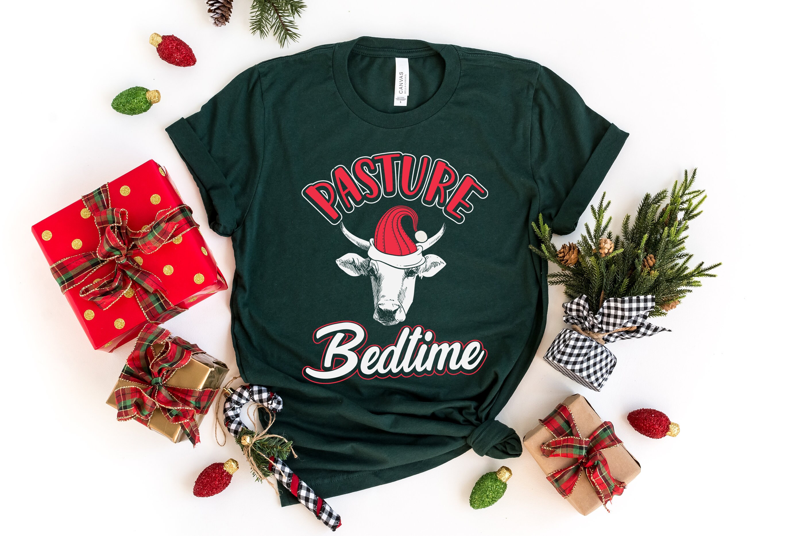 Pasture Bedtime Funny Cow Shirt Past Your Bedtime Gift for | Etsy