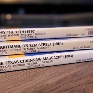 Blockbuster VHS or Optional Dvd/bluray Case With Custom Printed Movie ...