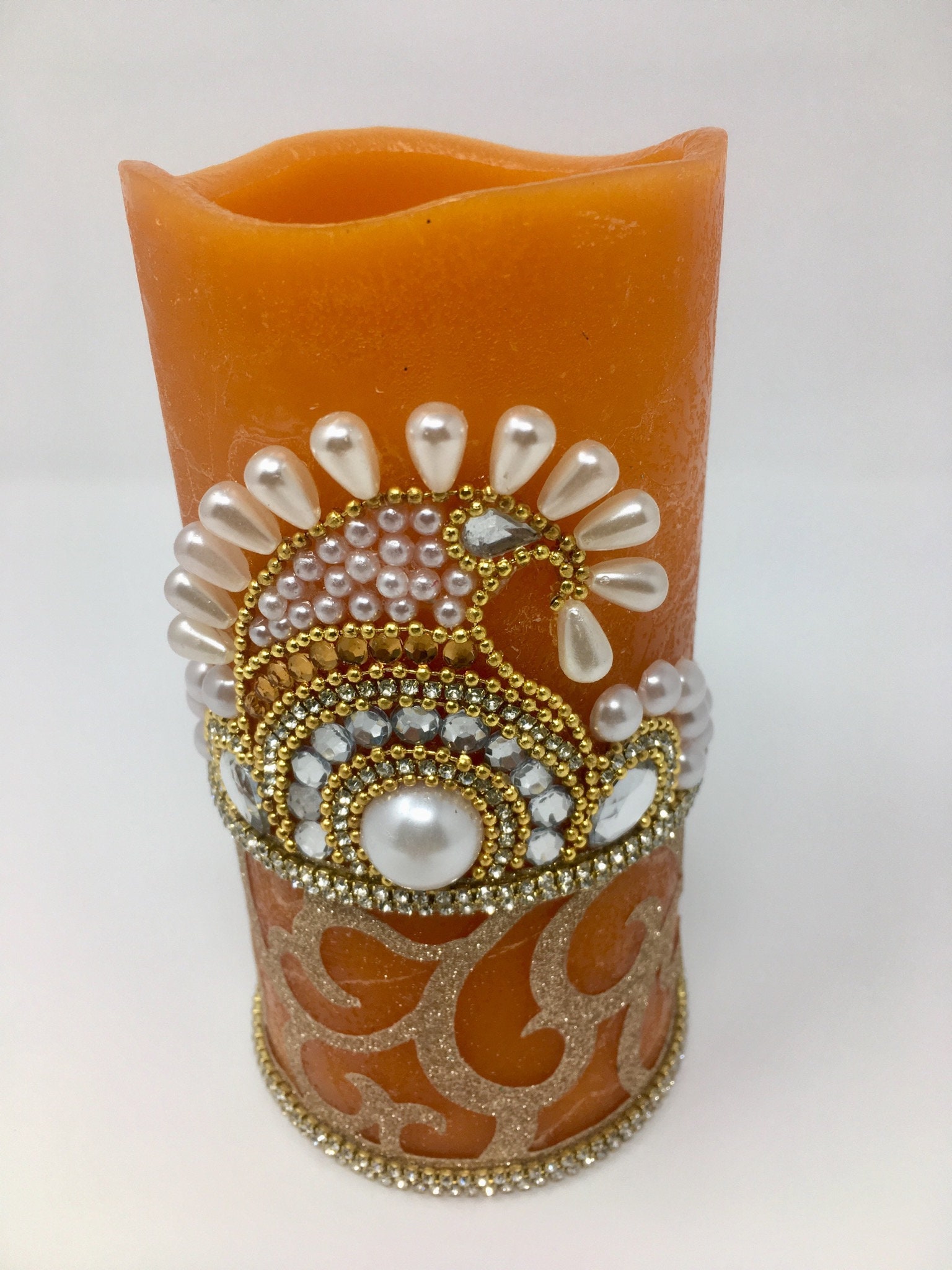 Decorative LED Candle Set/diwali Decor/ Mehndi Decor/mothers | Etsy