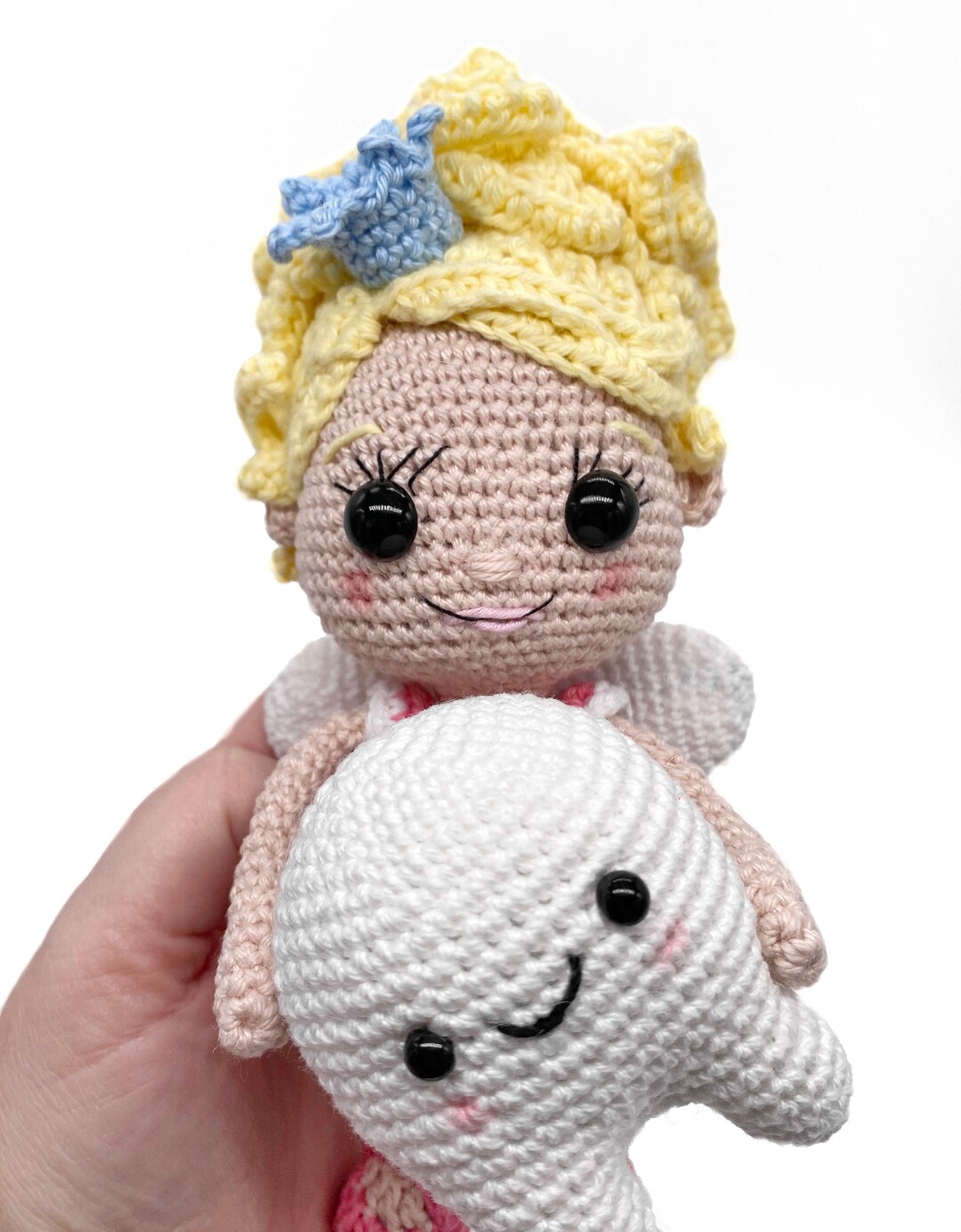 Pattern Tooth Fairy Crochet Pattern With Tooth and Toothbrush ...