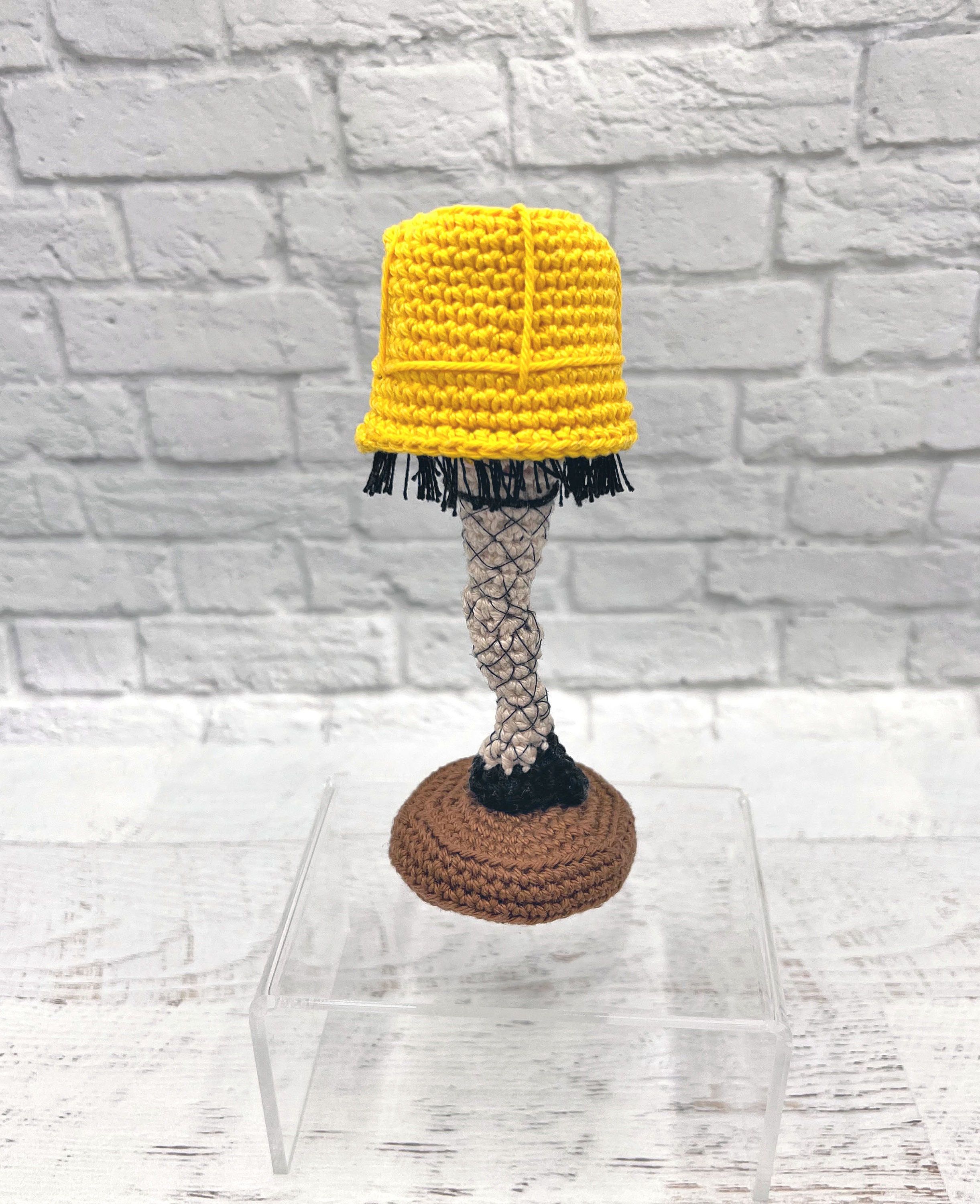Crochet Old Man and Leg Lamp Pattern: Funny Christmas Decor (PDF ...