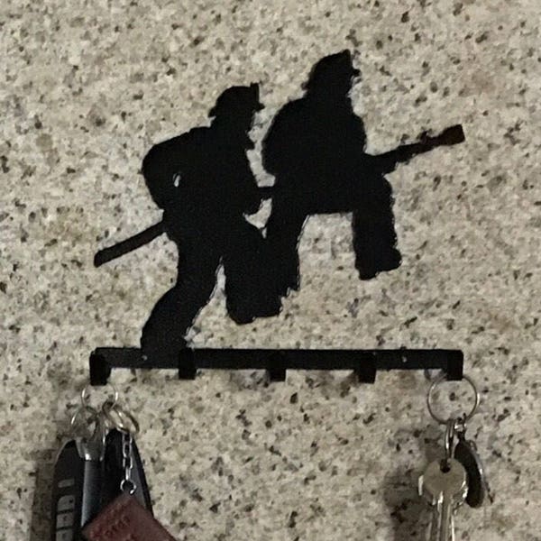 Firefighter Key Holder - Etsy