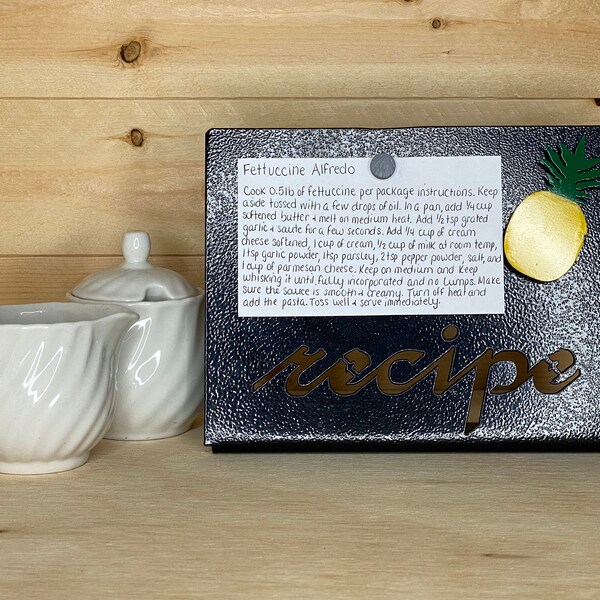 Recipe Holder - Etsy
