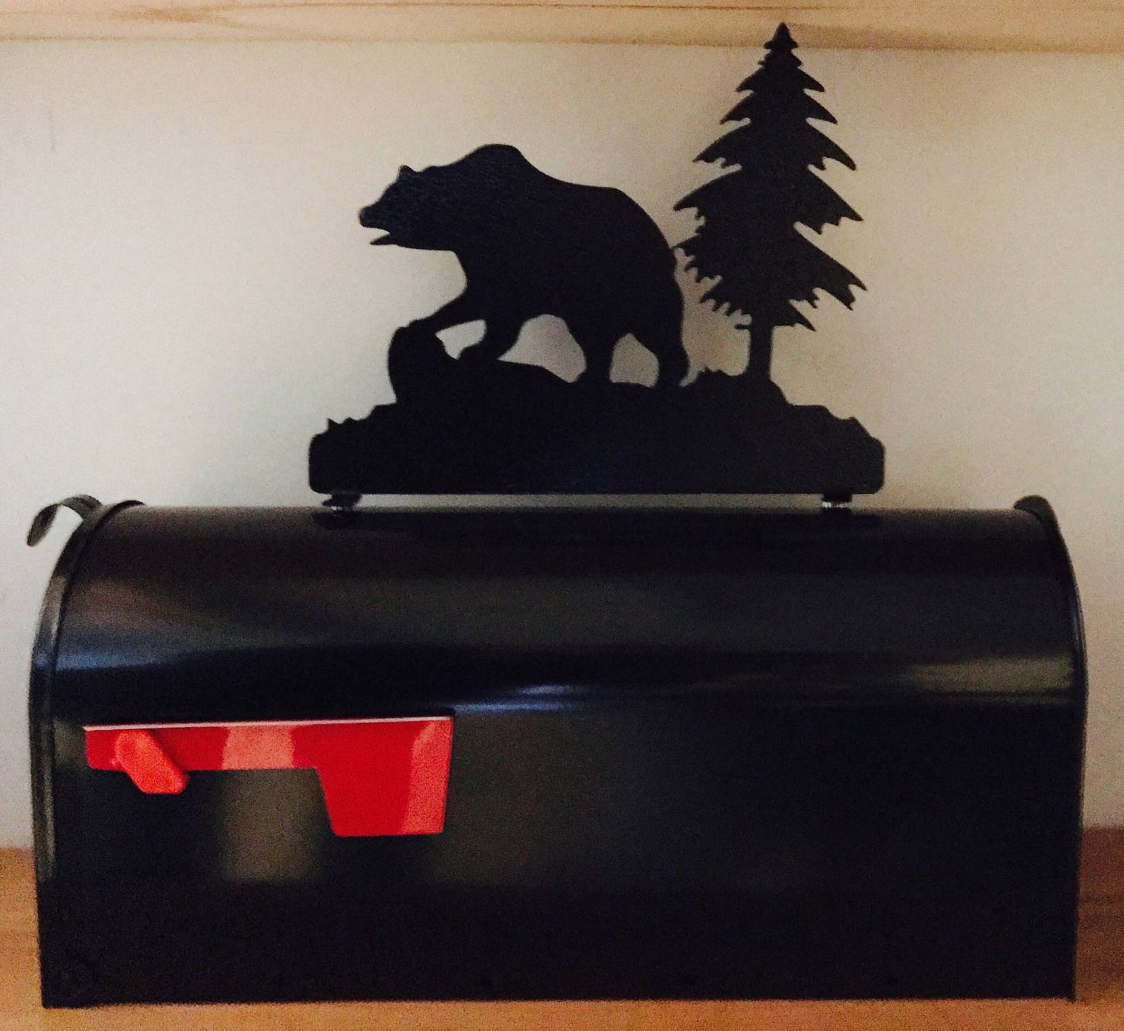 BEAR Mailbox Topper Mailbox Topper Mailbox Topper Metal - Etsy