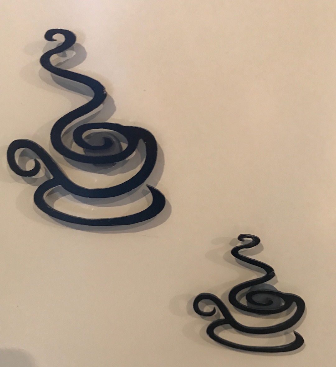 COFFEE Magnets, Metal Art, Fridge Magnets, Fridge Magnet Set, Metal ...