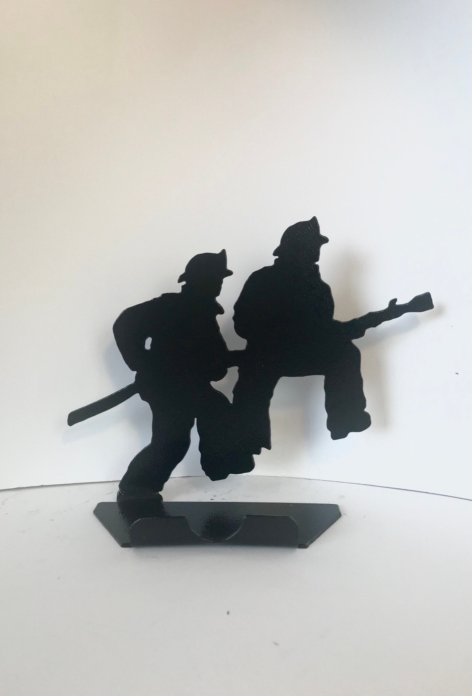 FIREFIGHTER Phone Holder Phone Holder Phone Stand Metal | Etsy