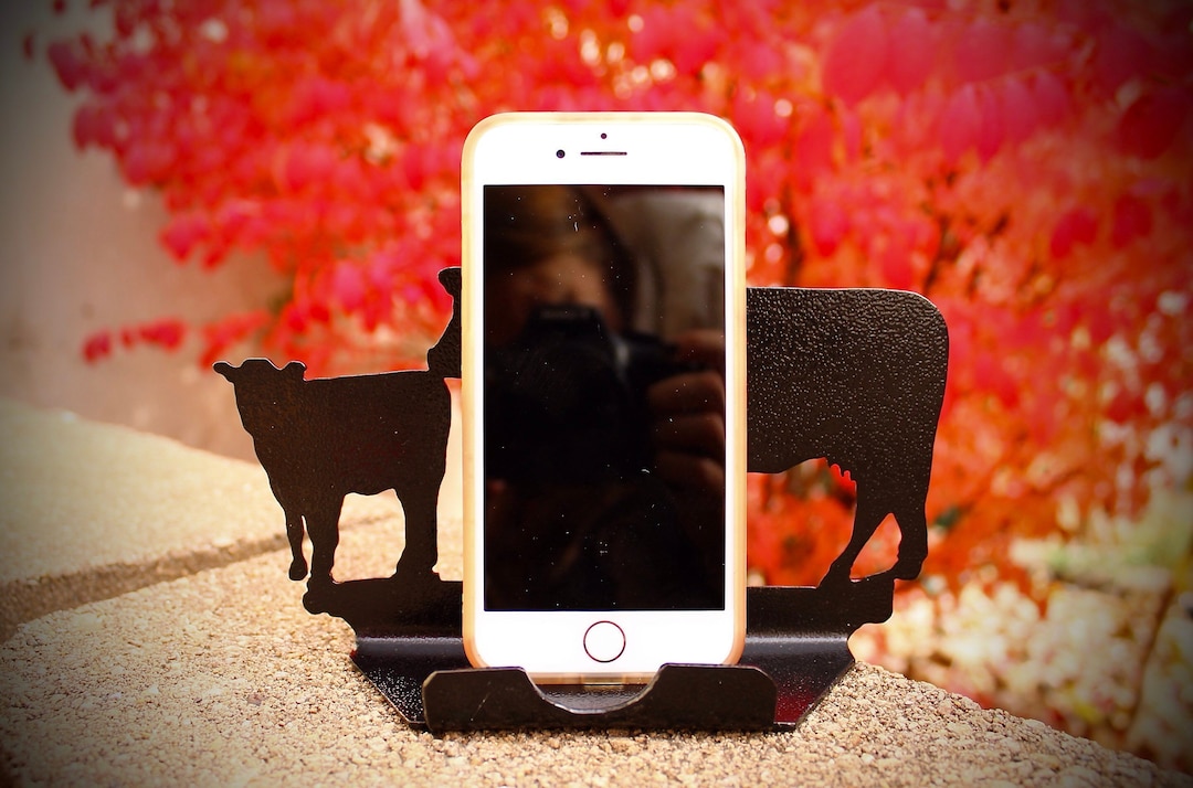 COWS Phone Holder Phone Holder Phone Stand Metal Phone - Etsy