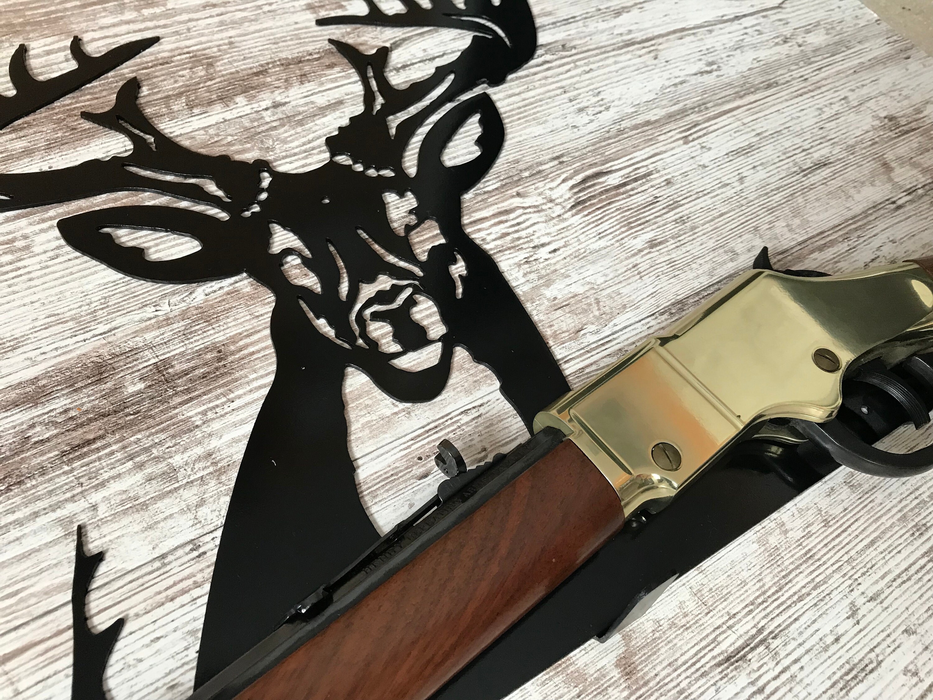 DEER Gun Holder Hunting Deer Deer Rack Gun Holder Hunting | Etsy