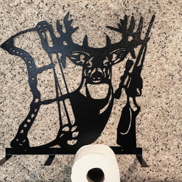 Hunting Toilet Paper Holder - Etsy