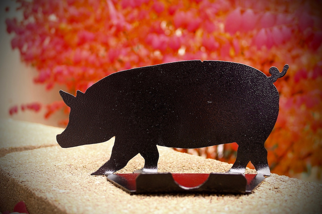 PIG Phone Holder, Phone Holder, Phone Stand, Metal Phone Stand, Desk ...