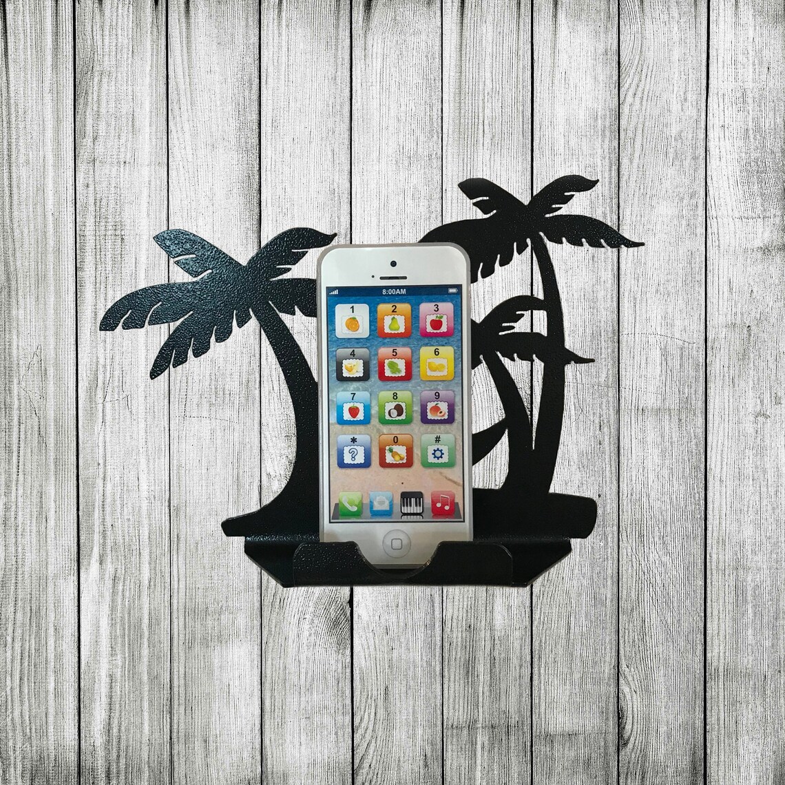 PALM TREE Phone Holder Phone Holder Phone Stand Metal Phone - Etsy