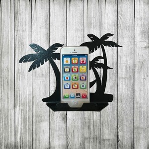 PALM TREE Phone Holder Phone Holder Phone Stand Metal Phone - Etsy