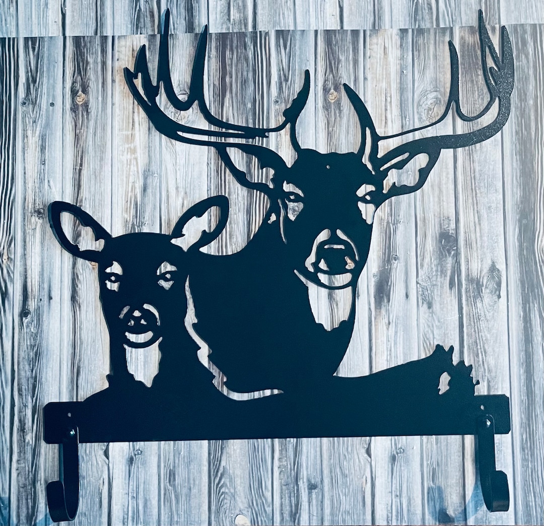 DEER Gun Holder, Hunting, Deer, Doe, Buck, Gun Holder, Hunting Gifts ...