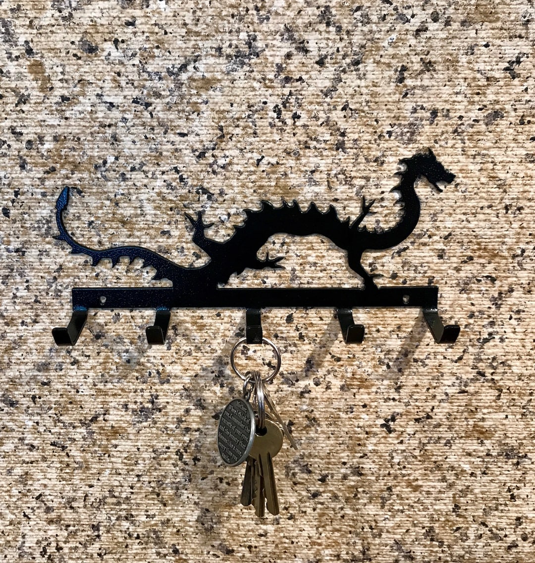 DRAGON KEY HOLDER Key Holder Key Holder for Wall Metal Key - Etsy