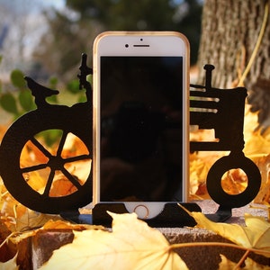 TRACTOR Phone Holder Phone Holder Phone Stand Metal Phone - Etsy
