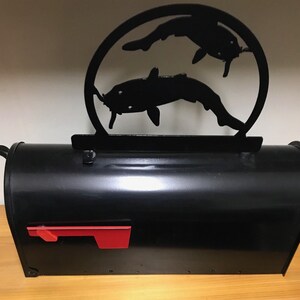 CATFISH Mailbox Topper, Mailbox Topper, Mailbox Topper Metal, Metal ...