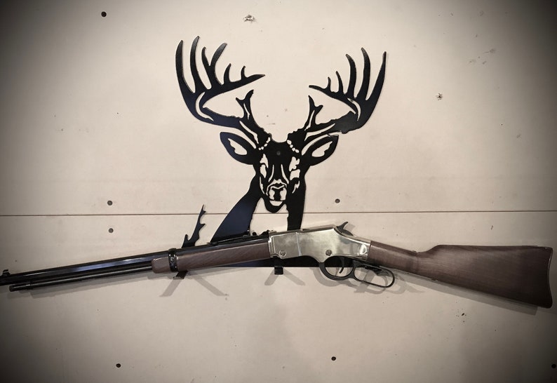 DEER Gun Holder Hunting Deer Deer Rack Gun Holder Hunting - Etsy