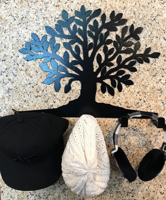 TREE HAT HOLDER Tree Tree of Life Hat Hook Hat Holder for | Etsy