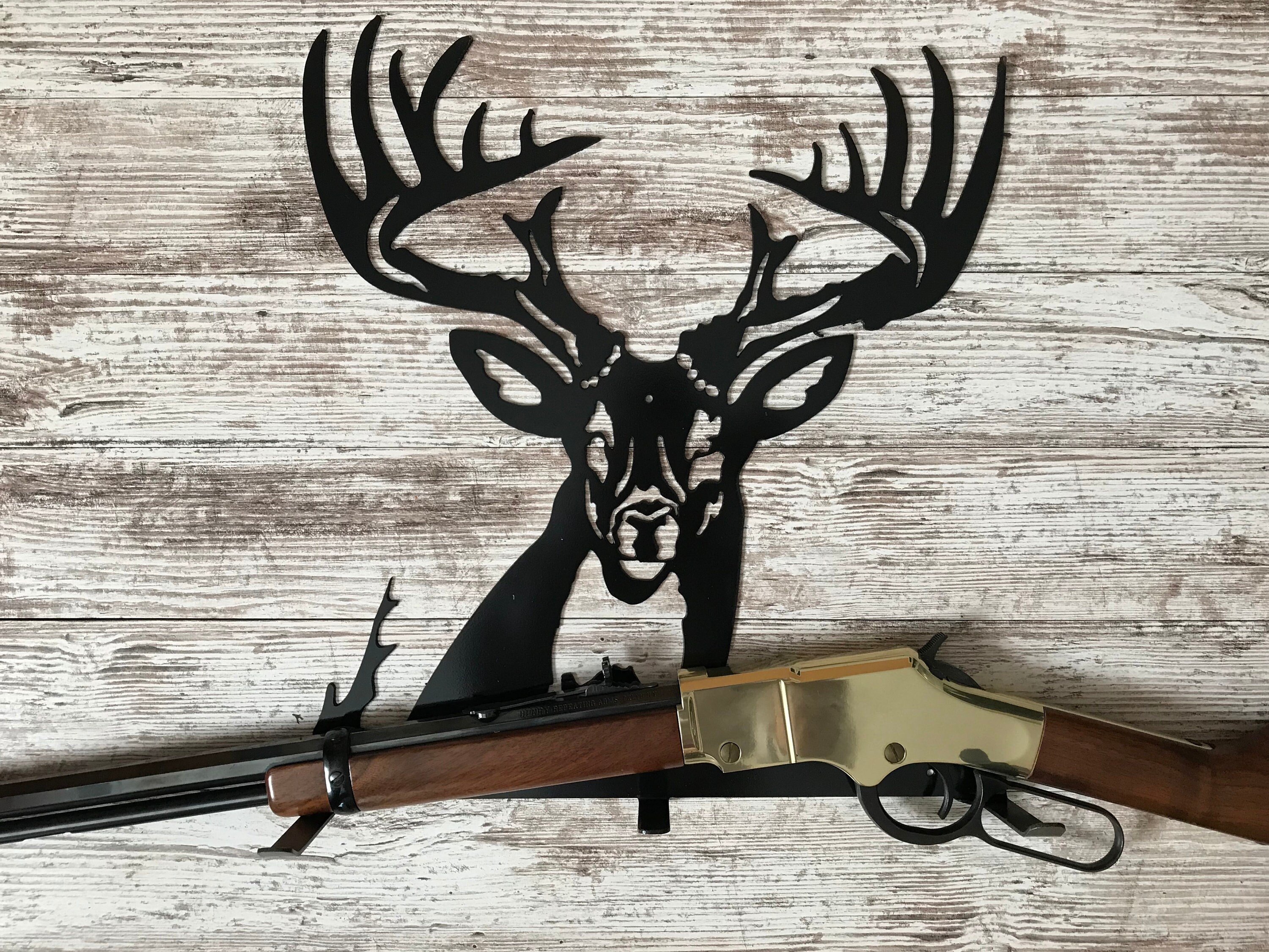 DEER Gun Holder Hunting Deer Deer Rack Gun Holder Hunting | Etsy