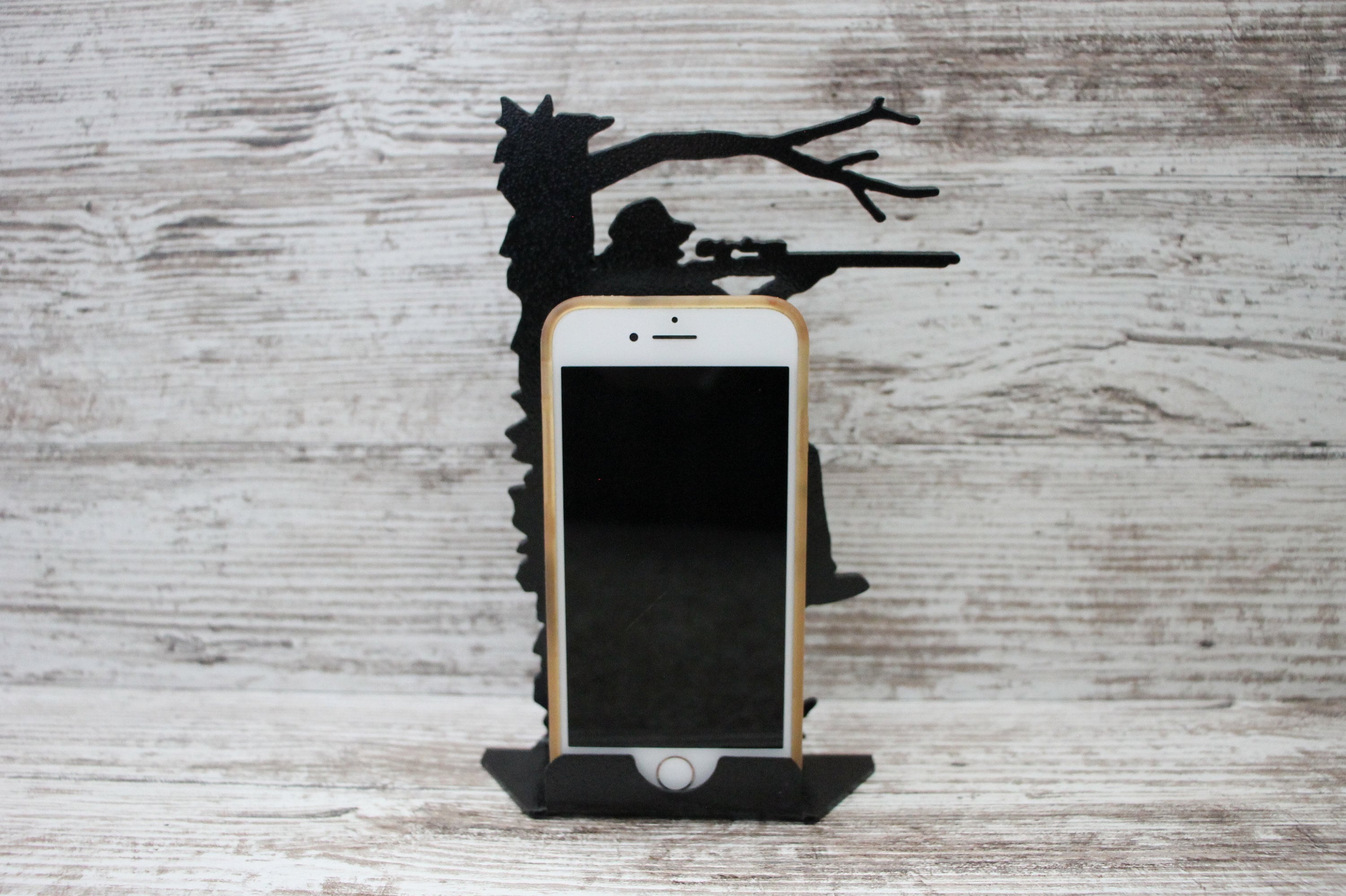 DEER HUNTER Phone Holder Phone Holder Phone Stand Metal | Etsy
