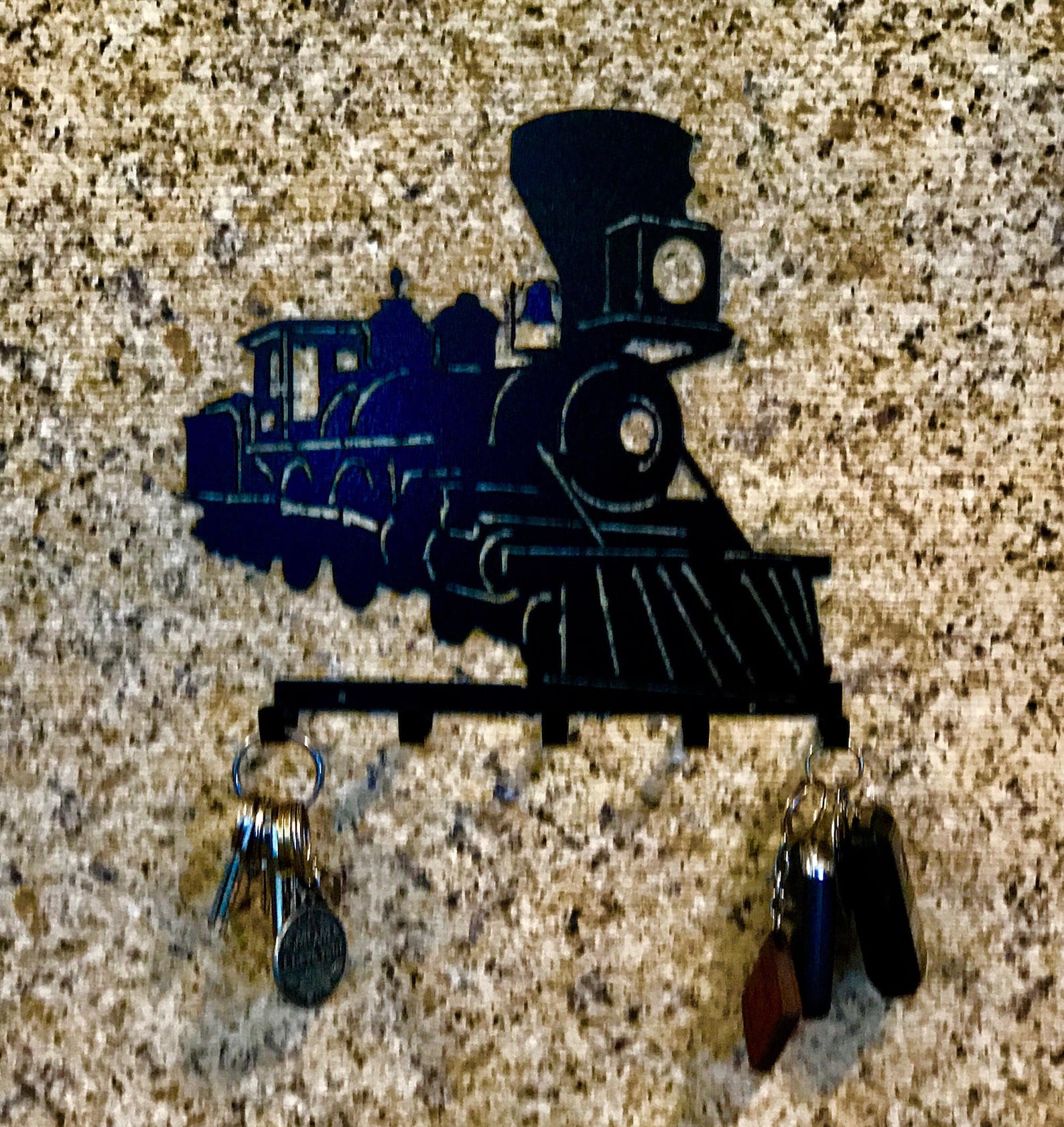 TRAIN KEY HOLDER Key Holder Key Holder for Wall Metal Key - Etsy