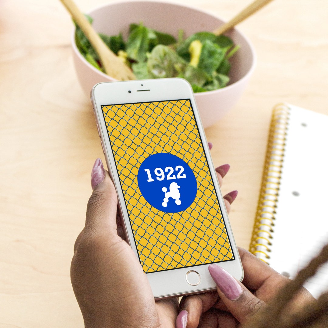 1922 Poodle Wallpaper, Iphone, Lock Screen, Digital Wallpaper, Home ...