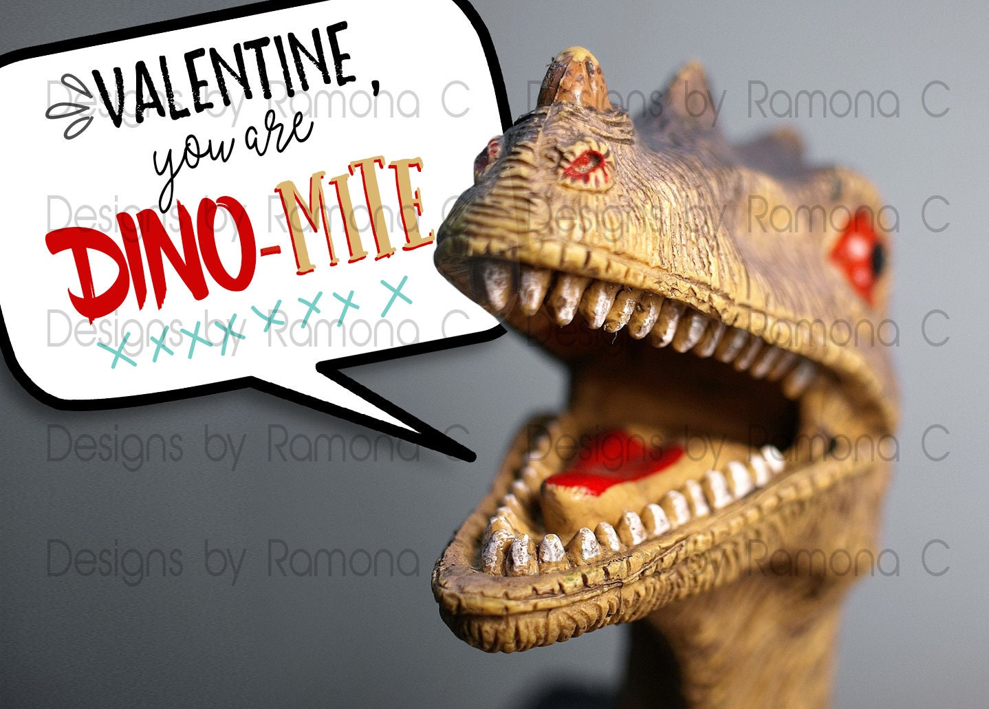 Valentine eres DINO-MITE, Tarjeta de San Valentín, San Valentín de ...
