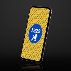 1922 Poodle Wallpaper, Iphone, Lock Screen, Digital Wallpaper, Home ...