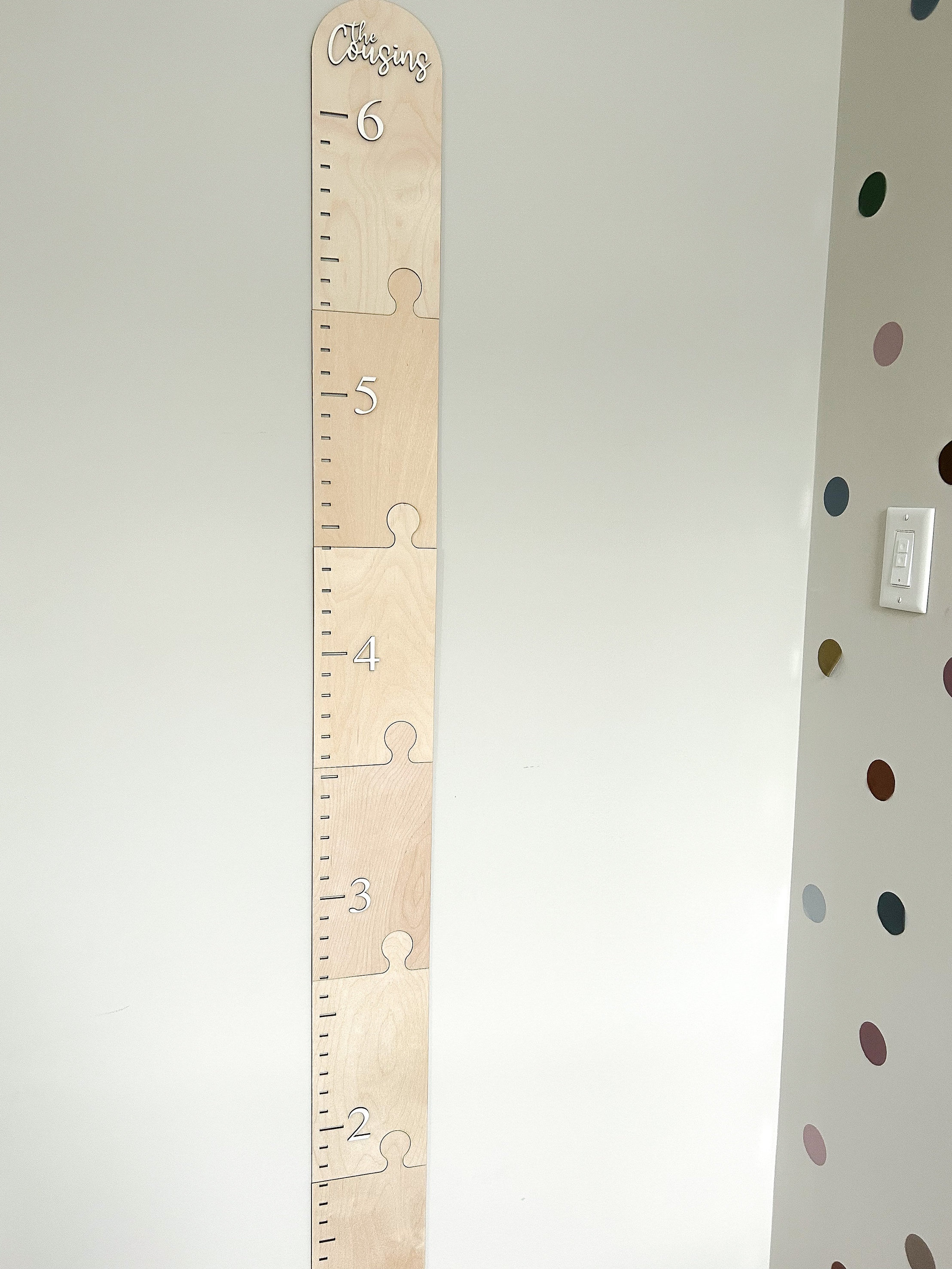 Custom Growth Chart 3D Kids Ruler Wood Growth Chart - Etsy