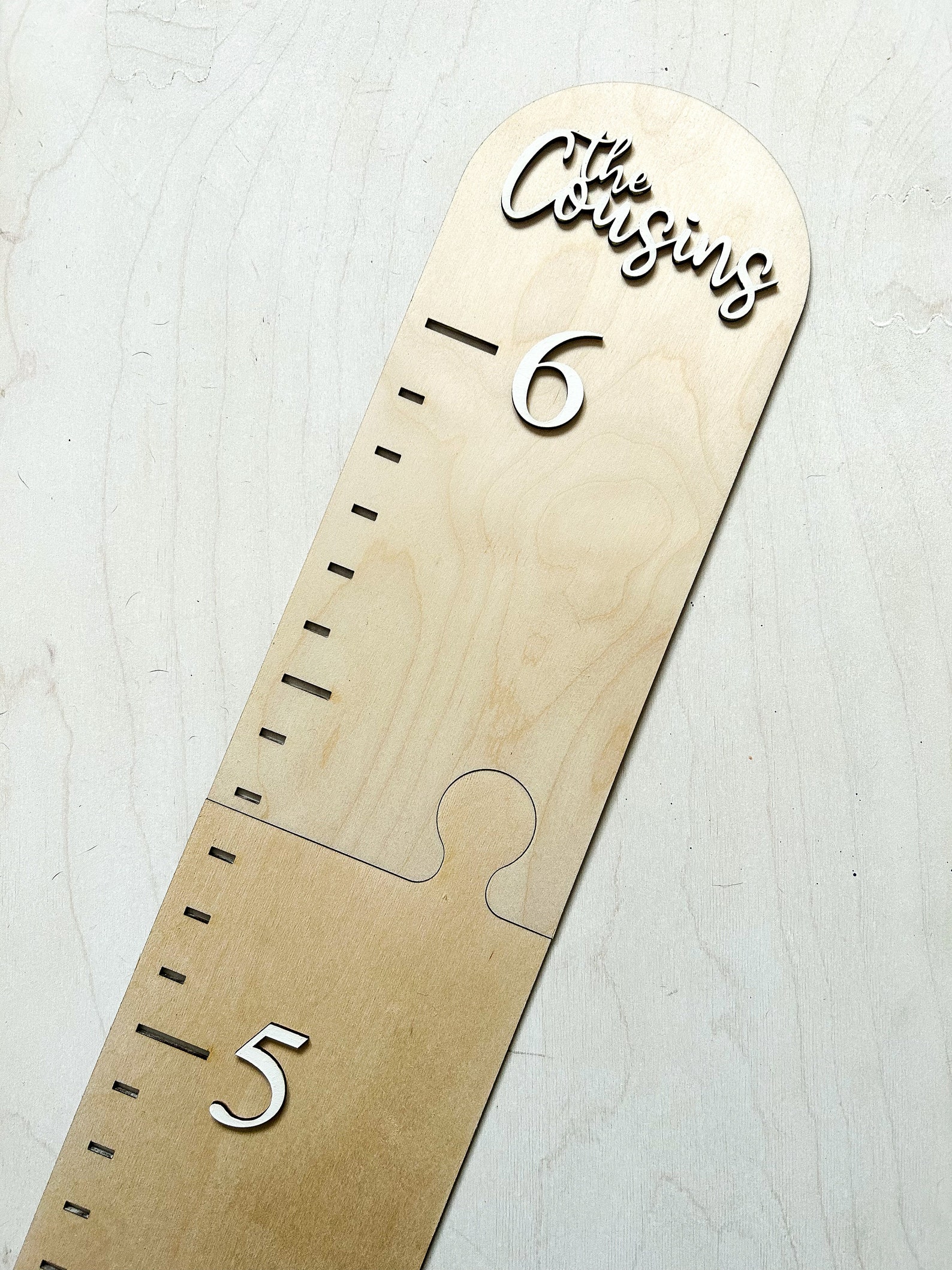 Custom Growth Chart 3D Kids Ruler Wood Growth Chart - Etsy