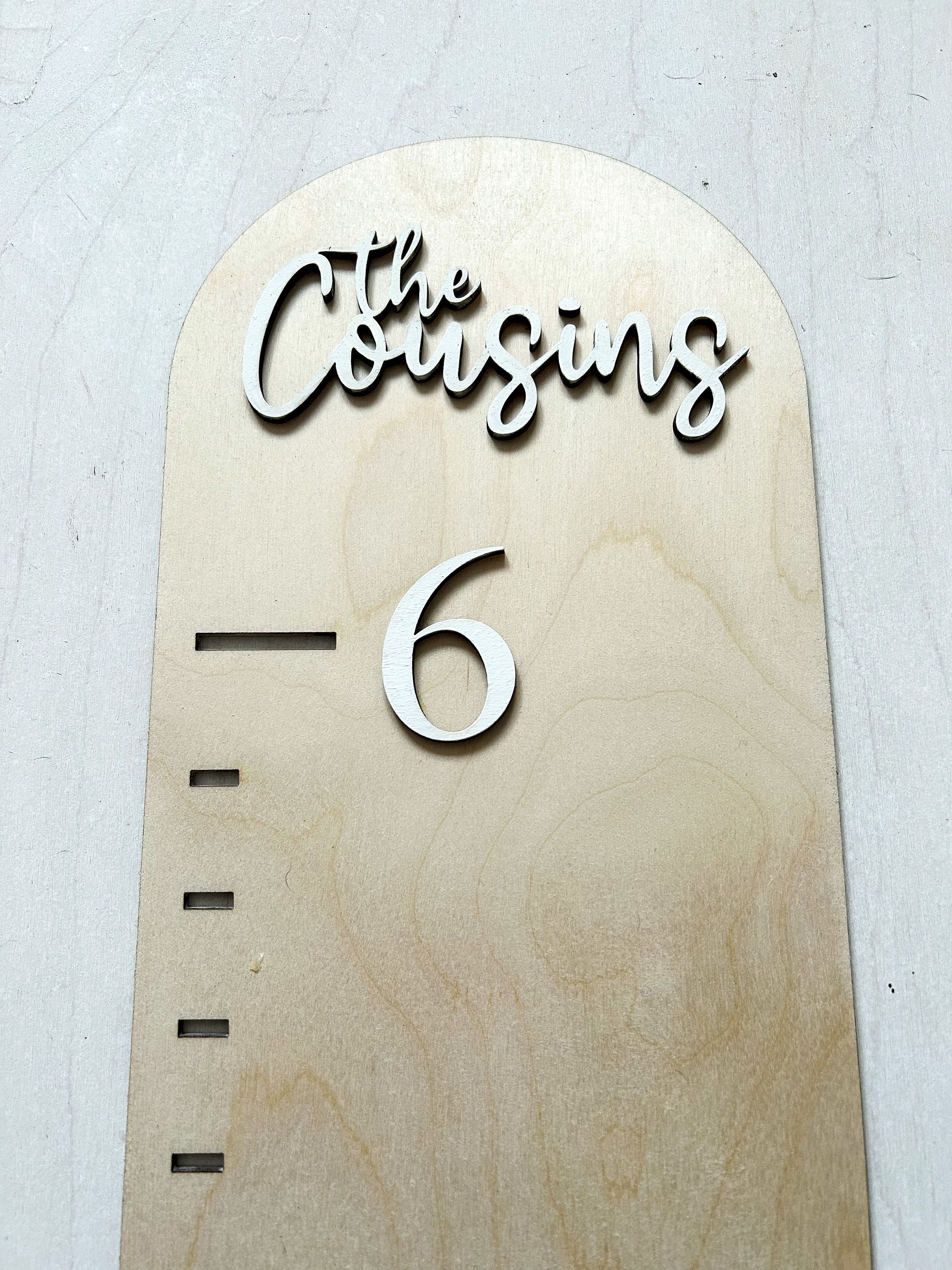 Custom Growth Chart 3D Kids Ruler Wood Growth Chart - Etsy